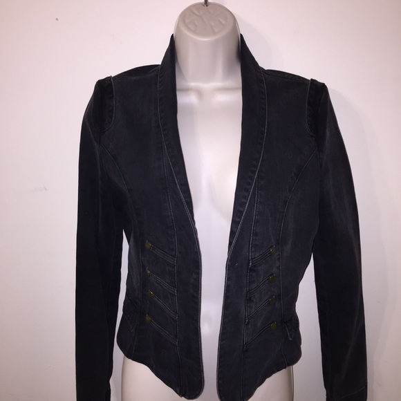 Current/Elliott | Jackets & Coats | Current Elliot Denim Military ...